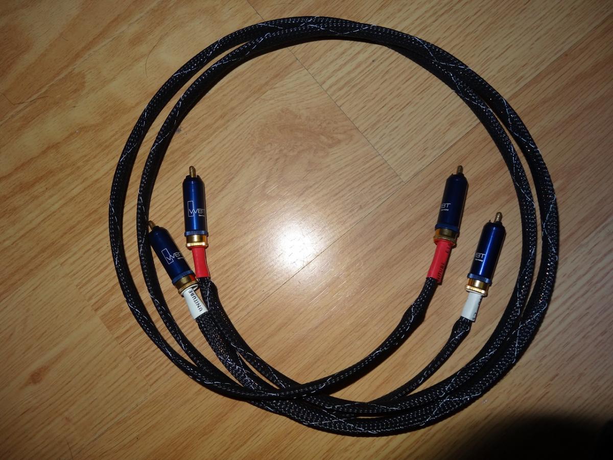 SOLD: FS:Custom Interconnects with WBT NextGen RCA Plugs |﻿ Stereo ...