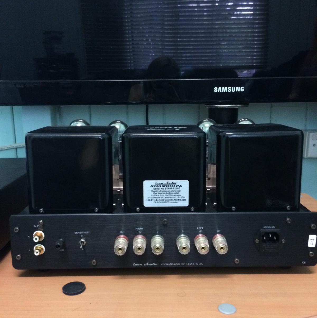 SOLD: Icon Audio ST60P MKIII KT150 Power Amplifer $2800 - Stereo, Home ...