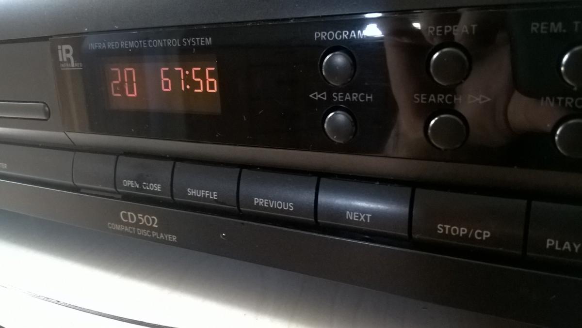 FS: Vintage Philips CD502 CD player TDA1543 - Stereo, Home Cinema ...