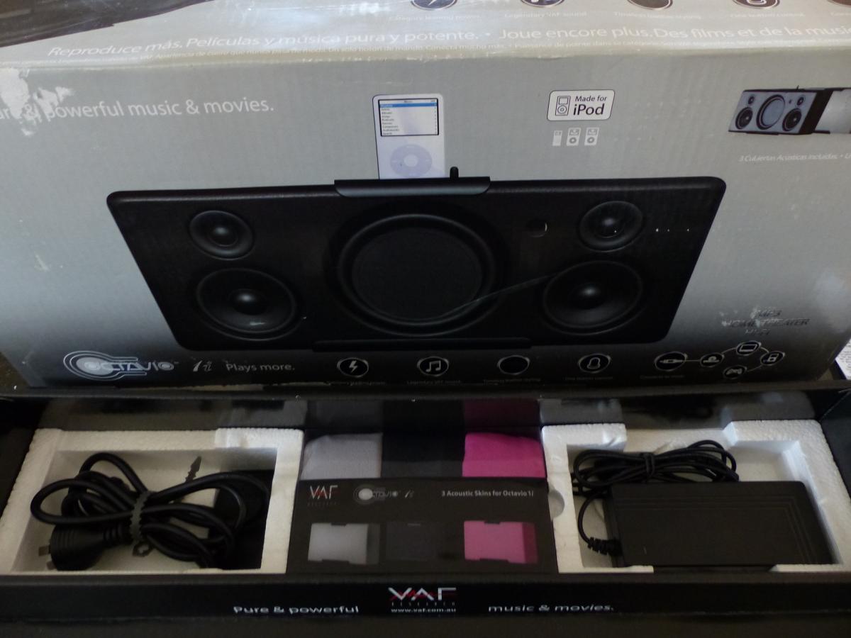 FS: VAF Research Octavio 1i iPod Dock - Stereo, Home Cinema, Headphones ...