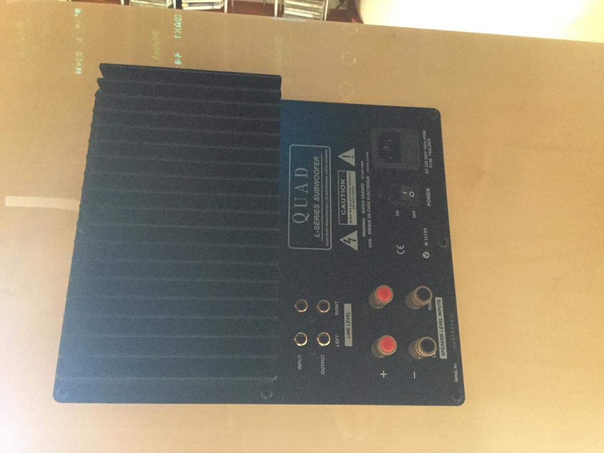 SOLD: FS: Quad L Series subwoofer - Stereo, Home Cinema, Headphones ...