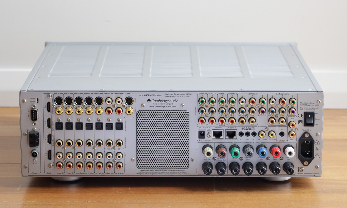 SOLD: FS: Cambridge Audio 640R AV Amplifier |﻿ Stereo, Home Cinema ...