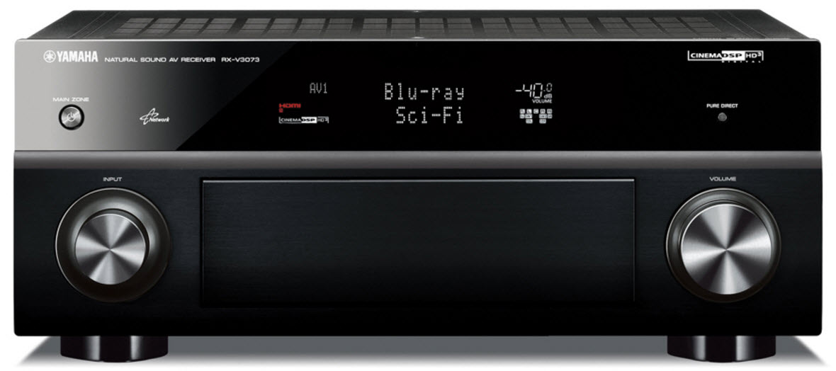 Sale: Yamaha RX-V3073 AV Receiver - 9 Channel 4K UHD Compatible - Stereo, Home Cinema ...
