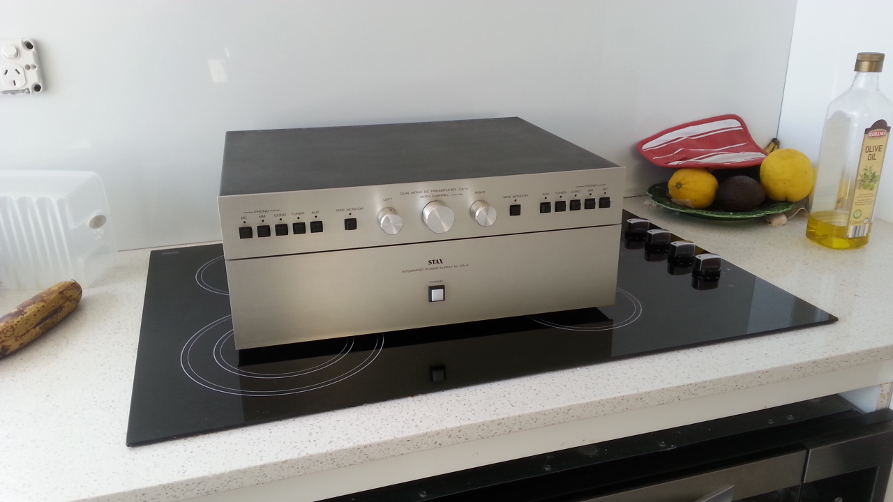 My new Stax Preamp. - Stereo Amplifiers & Pre-Amps - StereoNET
