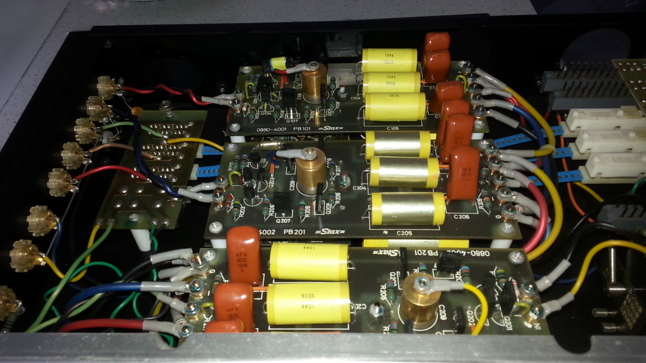 My new Stax Preamp. - Stereo Amplifiers & Pre-Amps - StereoNET