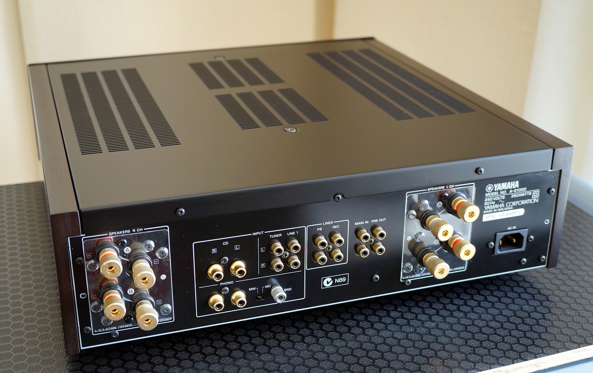 SOLD: FS: Yamaha A-S1000 Amplifier (Melb) - Stereo, Home Cinema ...