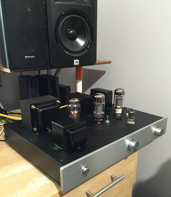 Review of Eric McChanson custom 6L6 SE UL valve amplifier - DIY Audio ...