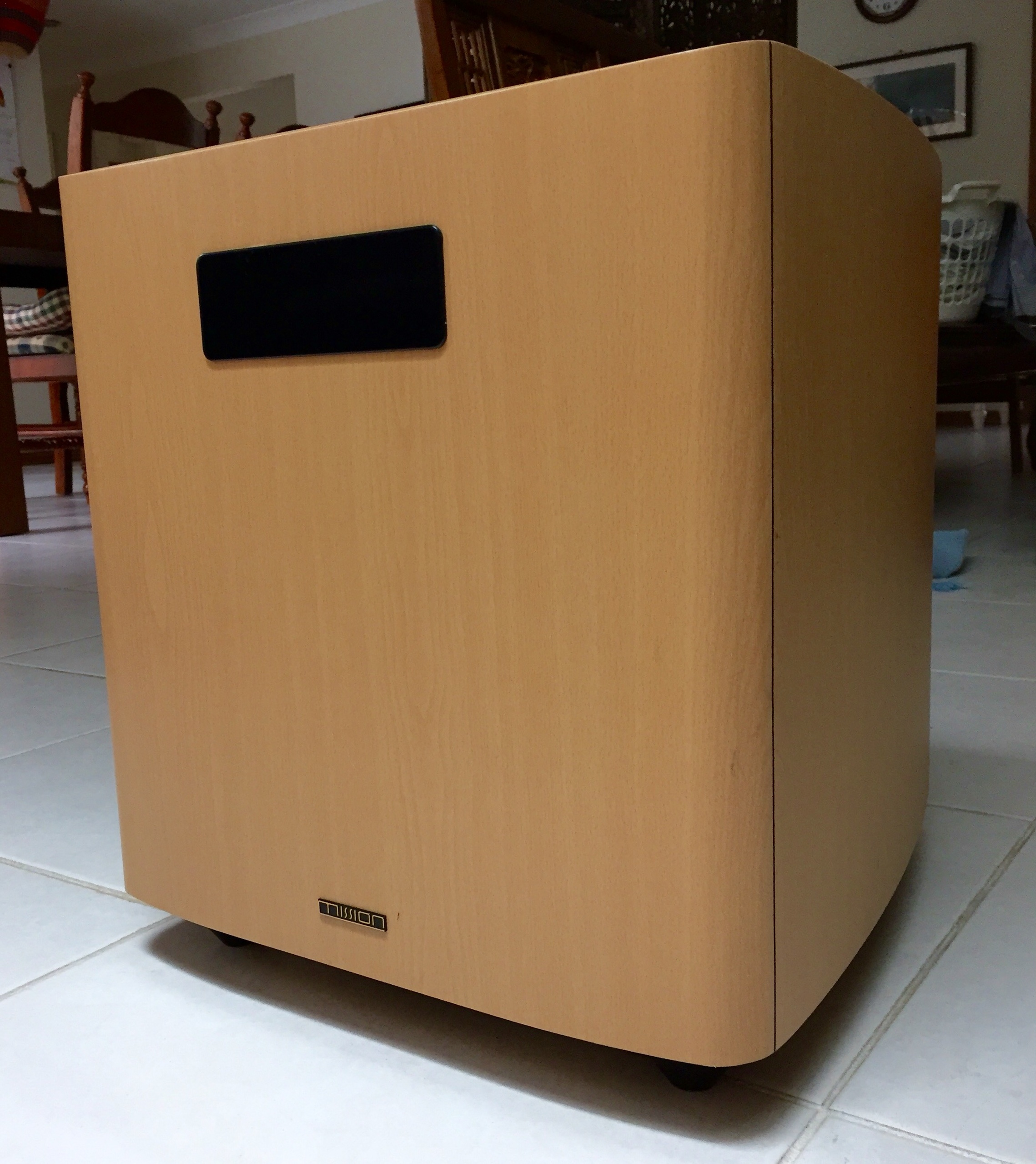 Withdrawn from sale: Mission M53 speakers + Mission e3asr subwoofer ...