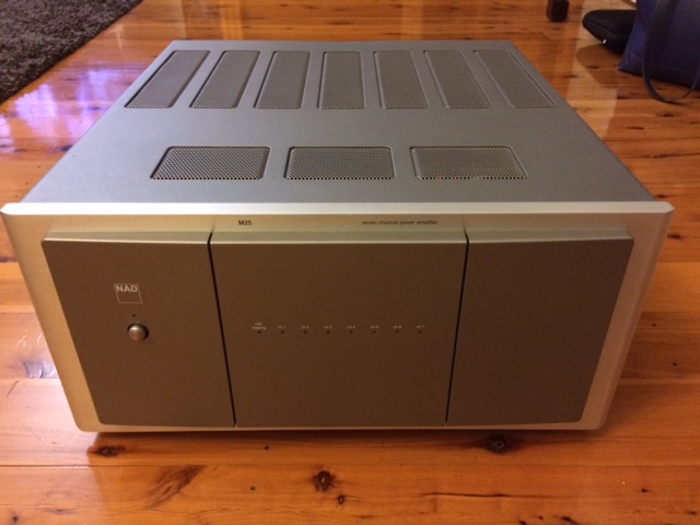 NAD M25 Master's Series 7 Channel Power Amplifier |﻿ Stereo, Home ...