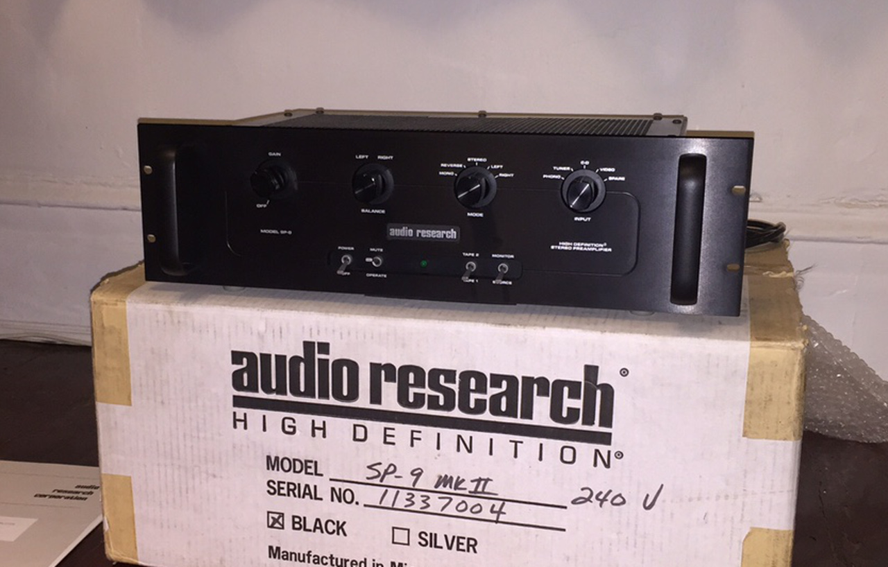 SOLD: SOLD: Audio Research SP9 MK II preamplifier |﻿ Stereo, Home ...