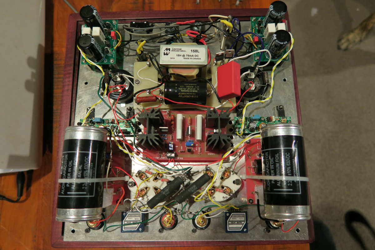 DHT Preamp 01A Valve - Custom Built PRICE DROP - Stereo, Home Cinema ...