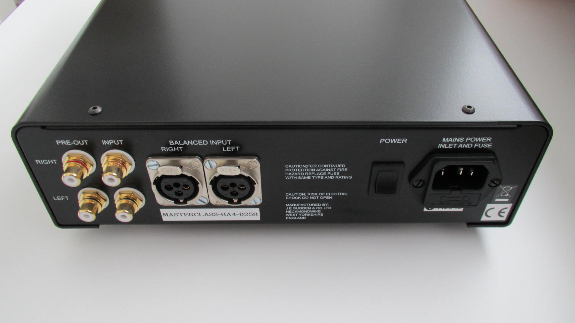 SOLD: FS: Sugden Masterclass HA-4 Headphone Amplifier |﻿ Stereo, Home ...