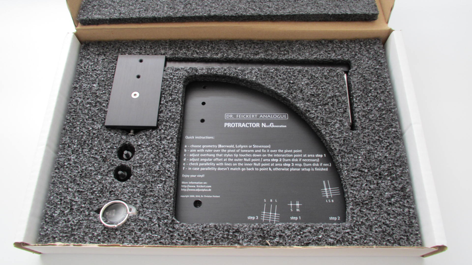 SOLD: FS: Dr Feickert Analogue Protractor NG |﻿ Stereo, Home Cinema ...