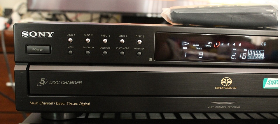 Sony SCD-CE595 5-Disc CD/Super Audio CD Player |﻿ Stereo, Home Cinema, Headphones Components