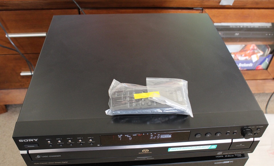 Sony SCD-CE595 5-Disc CD/Super Audio CD Player |﻿ Stereo, Home Cinema, Headphones Components