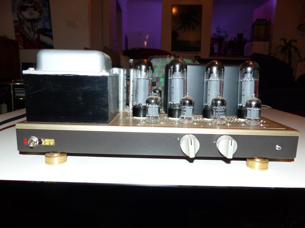 Beautiful Luxman/Luxkit A-3700 II Tube Power Amplifier. - Stereo, Home ...