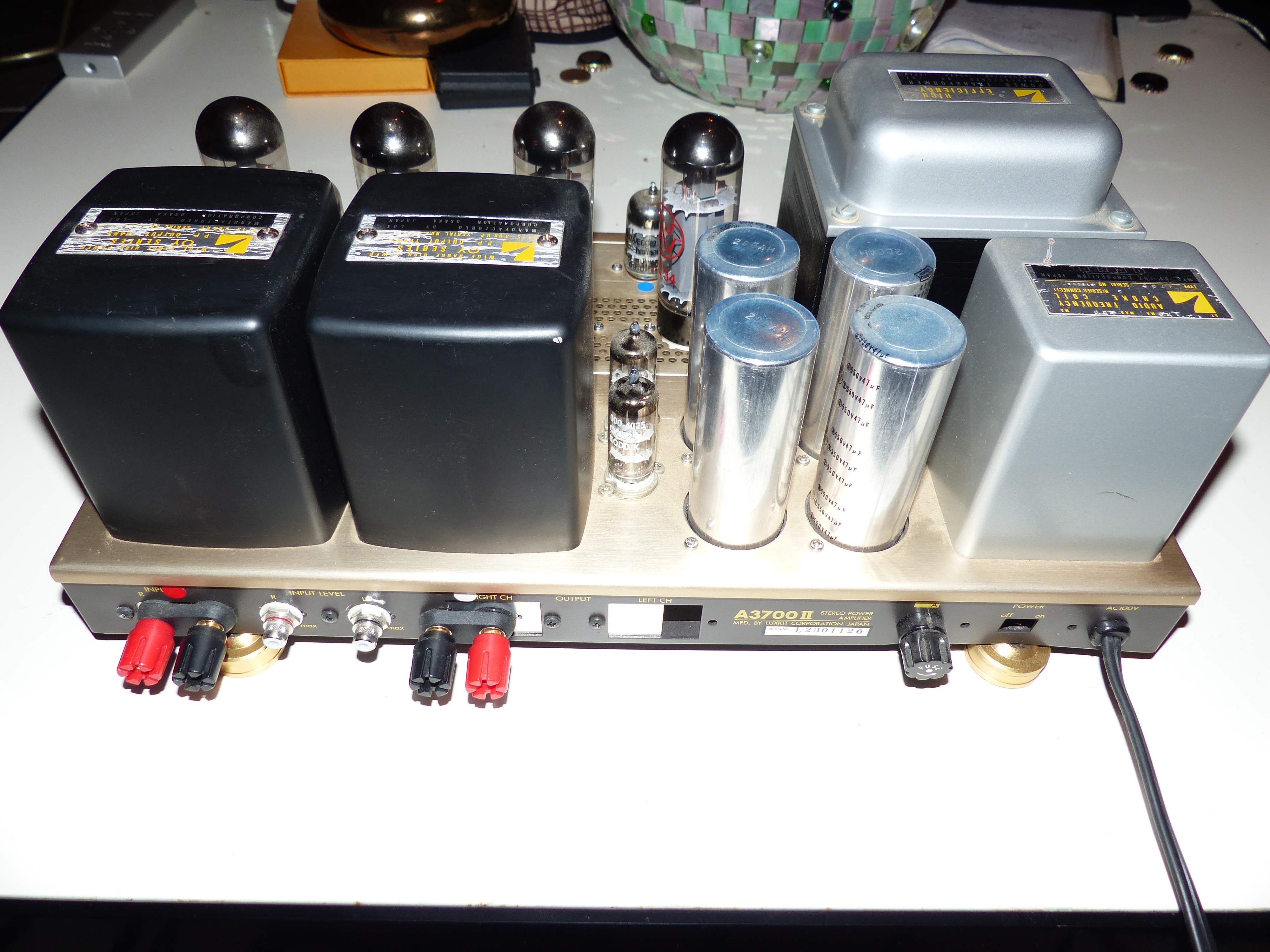 Beautiful Luxman/Luxkit A-3700 II Tube Power Amplifier. - Stereo, Home ...