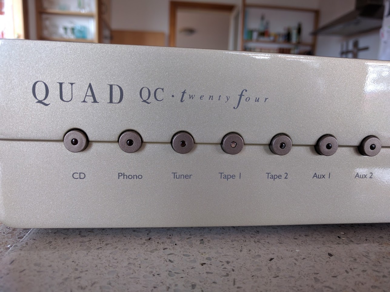 SOLD Quad QC24 valve preamp (without optional phono stage) - Stereo ...
