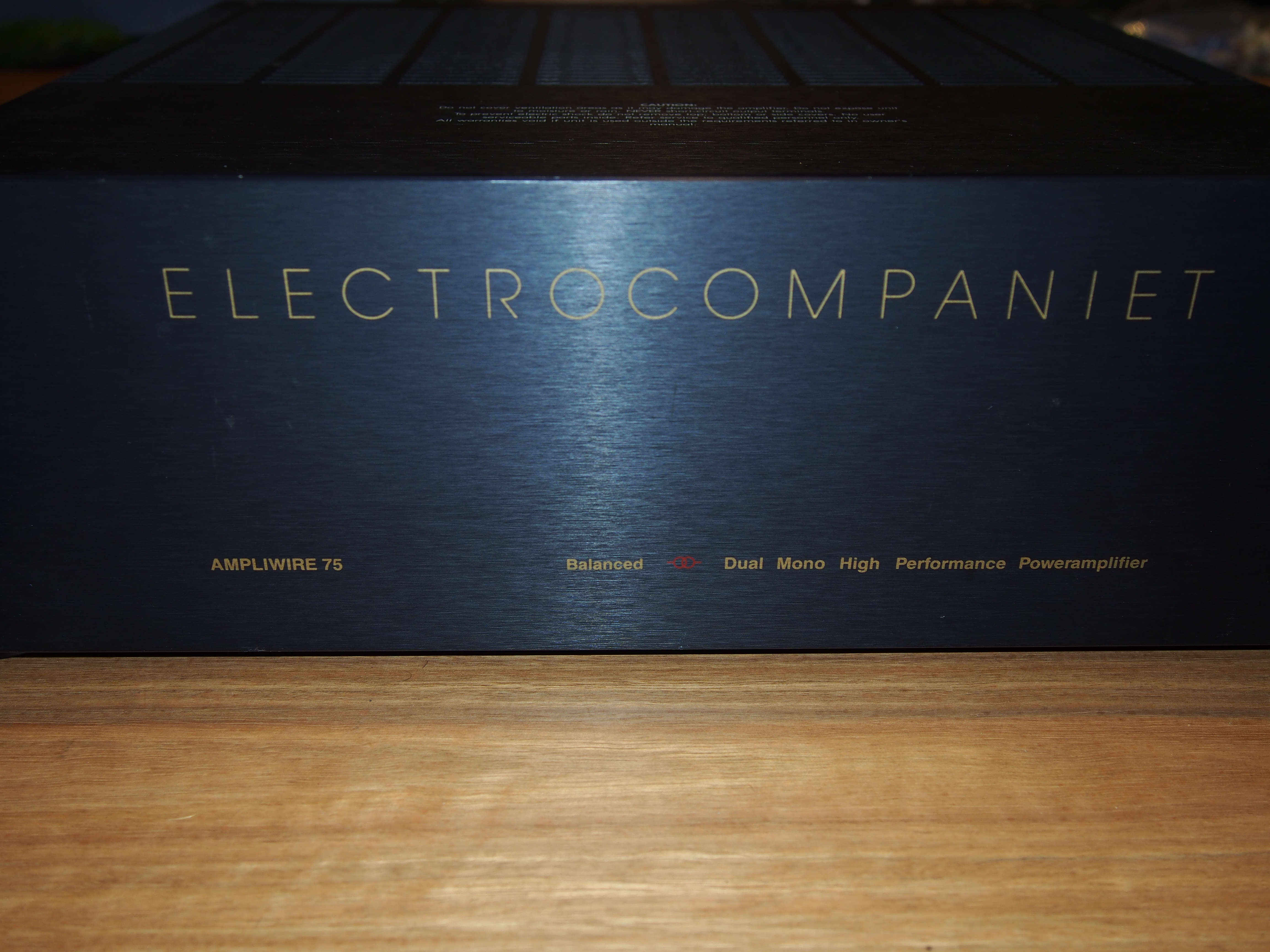 EOI: Electrocompaniet Ampliwire 75 (AW-75) - Stereo, Home Cinema ...