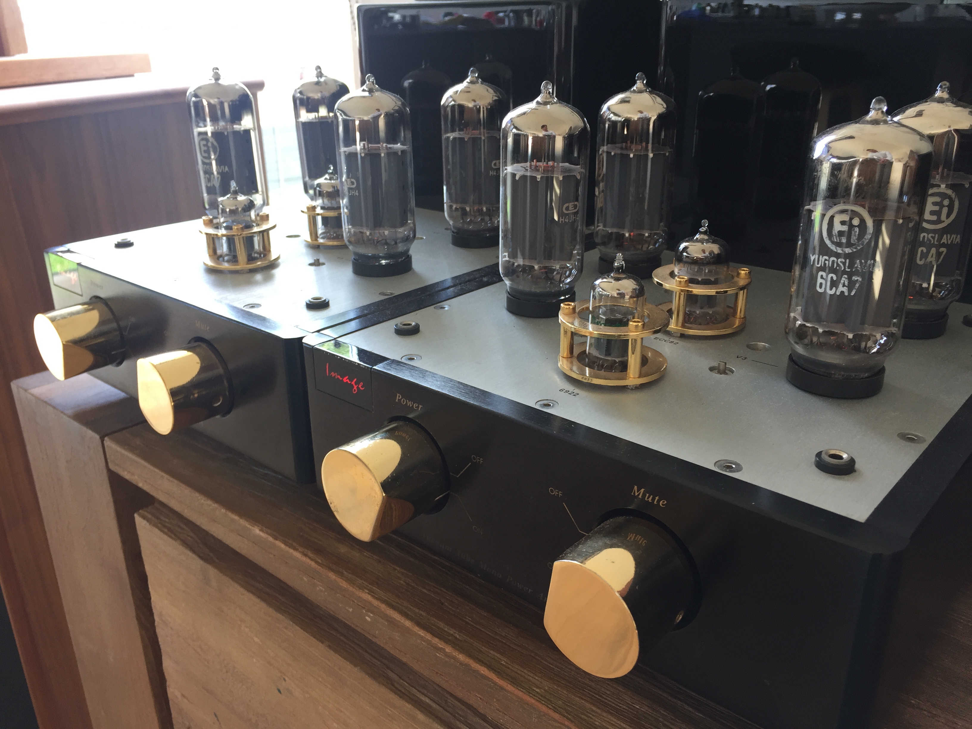 FS: Image by Nelson Audio EL34 Power Amps (Mono blocks) (SYD) - Stereo ...