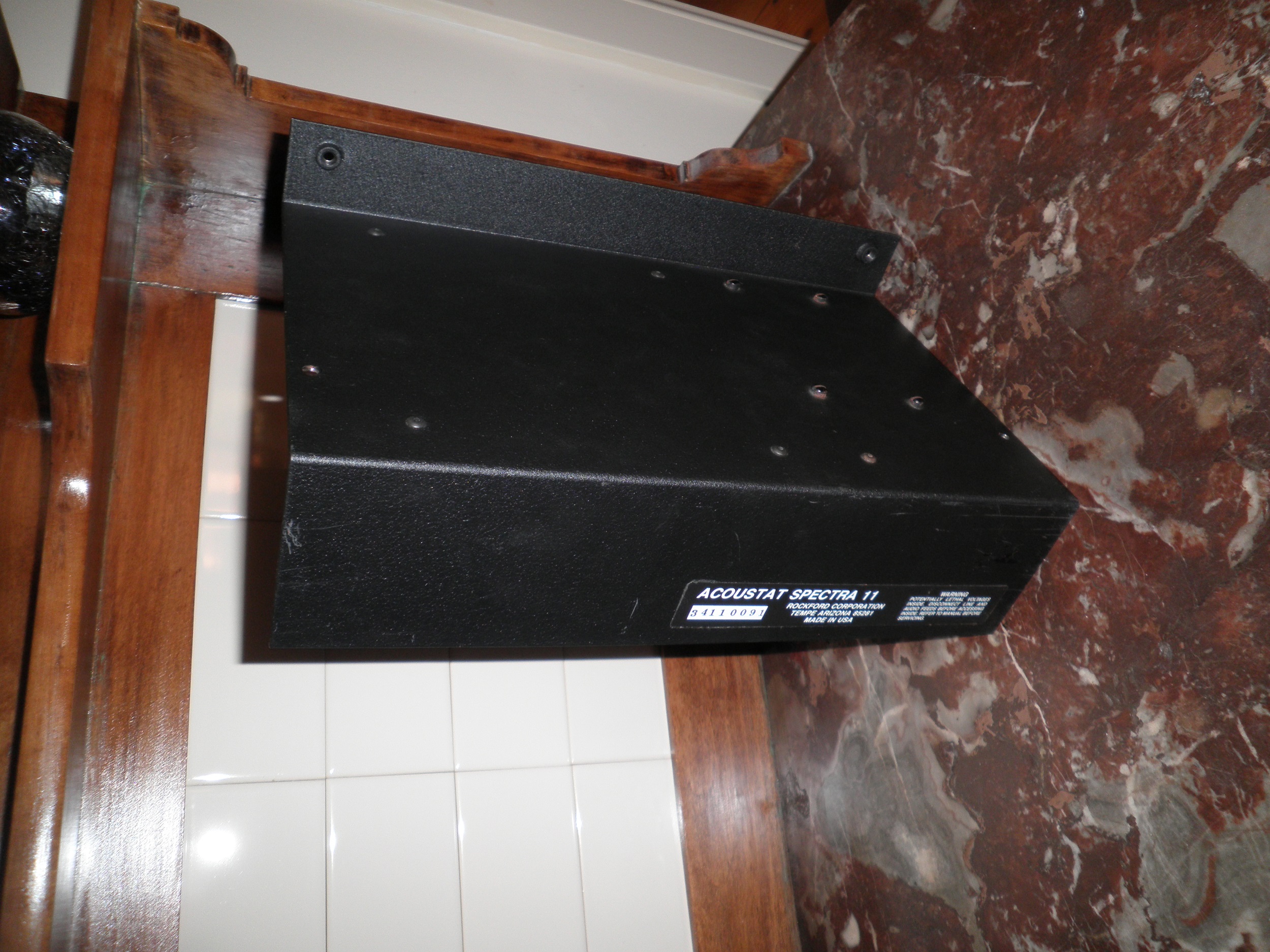 ACOUSTAT SPECTRA 11 ELECTROSTATIC SPEAKERS INTERFACES/CROSSOVERS PAIR ...