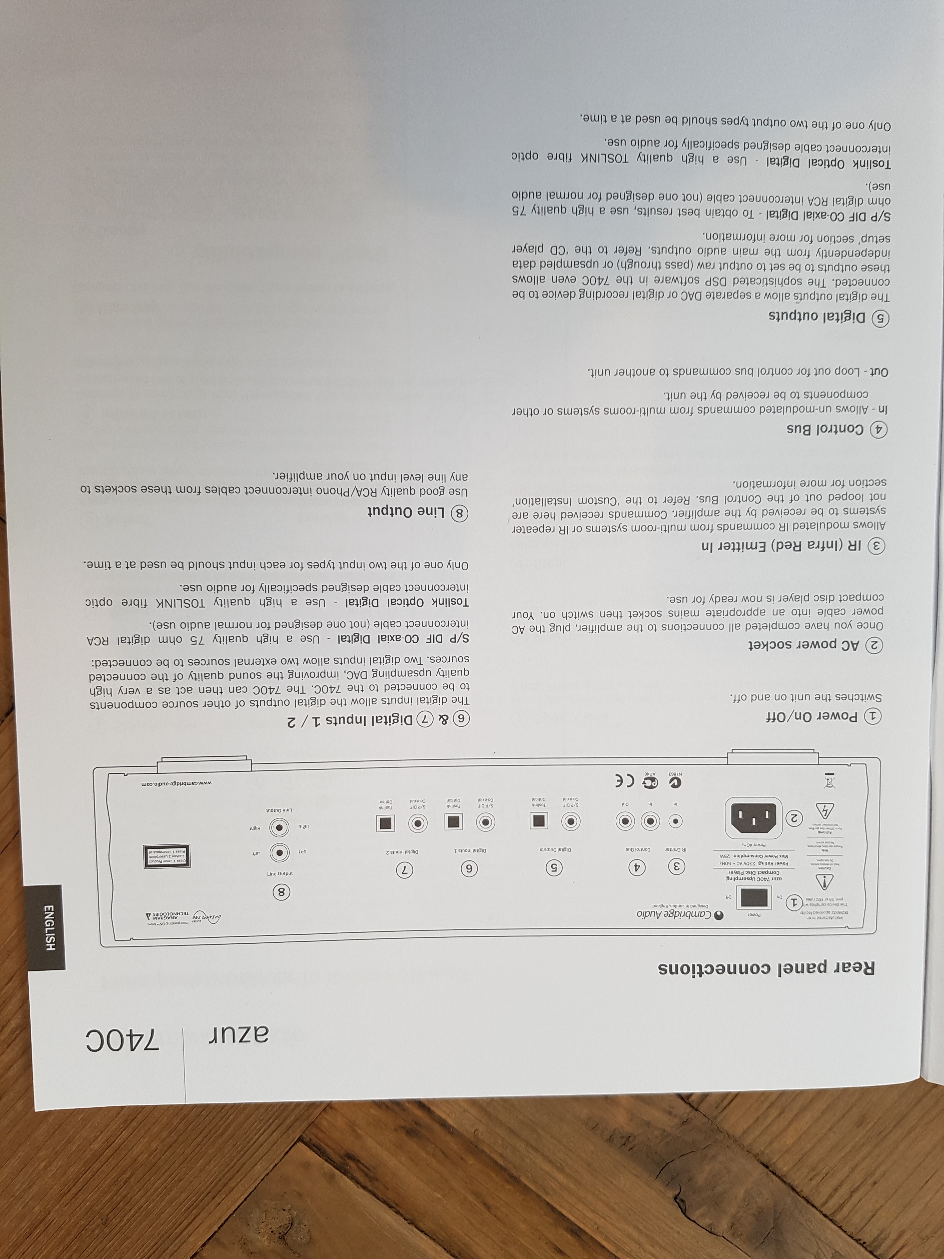 FS: Cambridge 740C Disc Player - Stereo, Home Cinema, Headphones ...