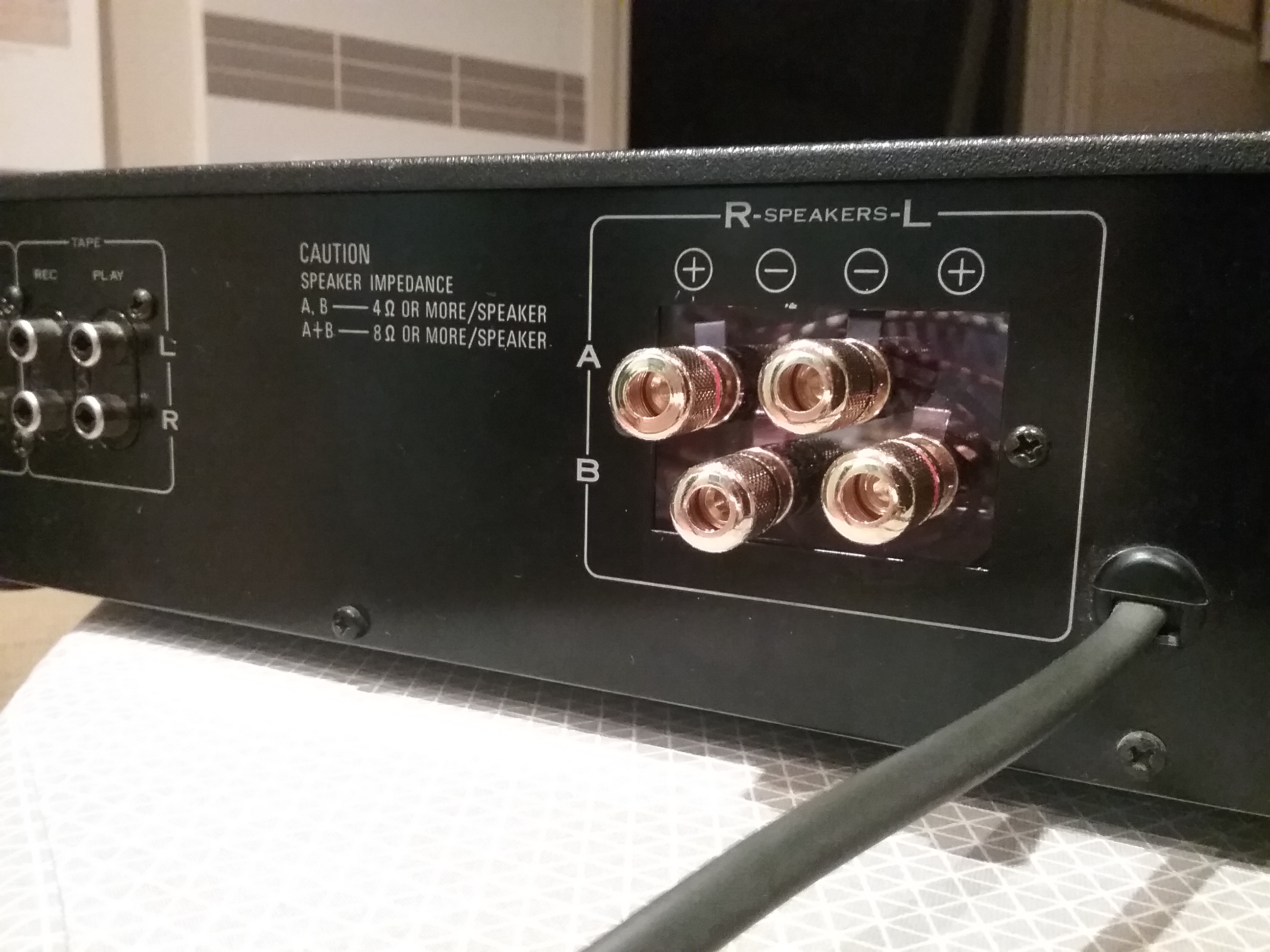 Speaker binding replacement on amp - DIY Audio Projects - StereoNET