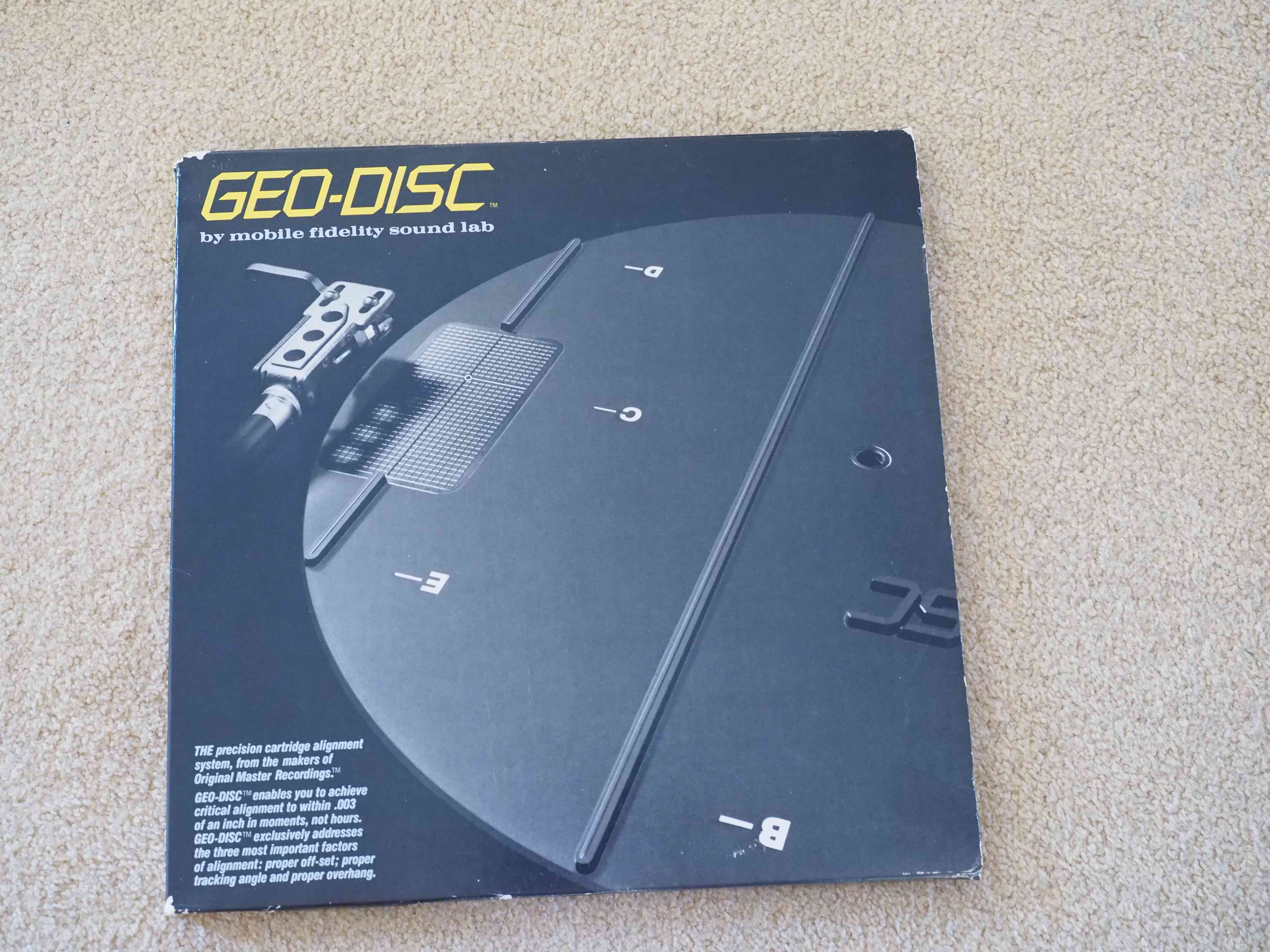 FS: GEO-DISC by Mobile Fidelity Sound Lab - Stereo, Home Cinema ...