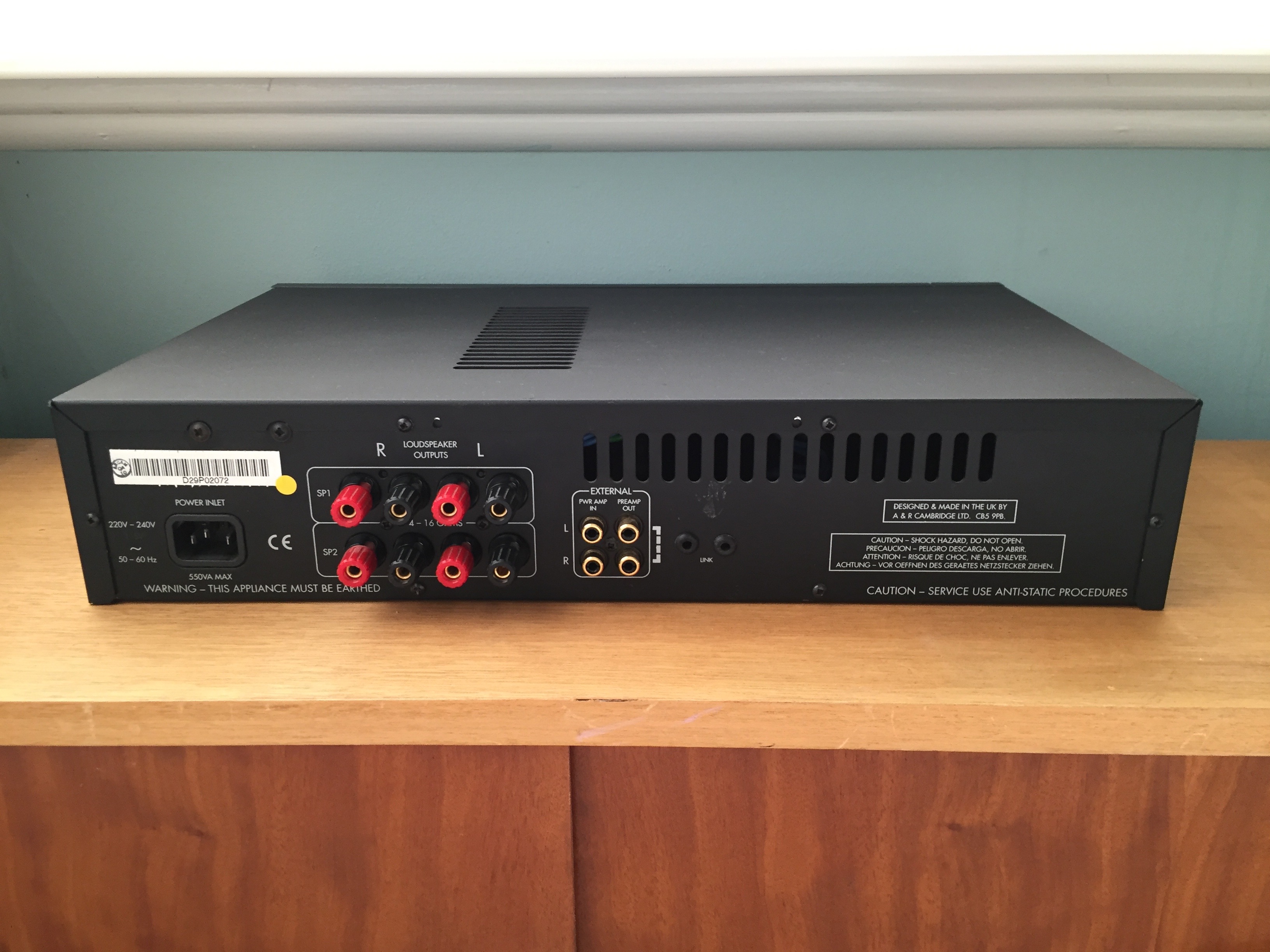 SOLD: FS: Arcam Delta 290P Power Amplifier - Stereo, Home Cinema ...