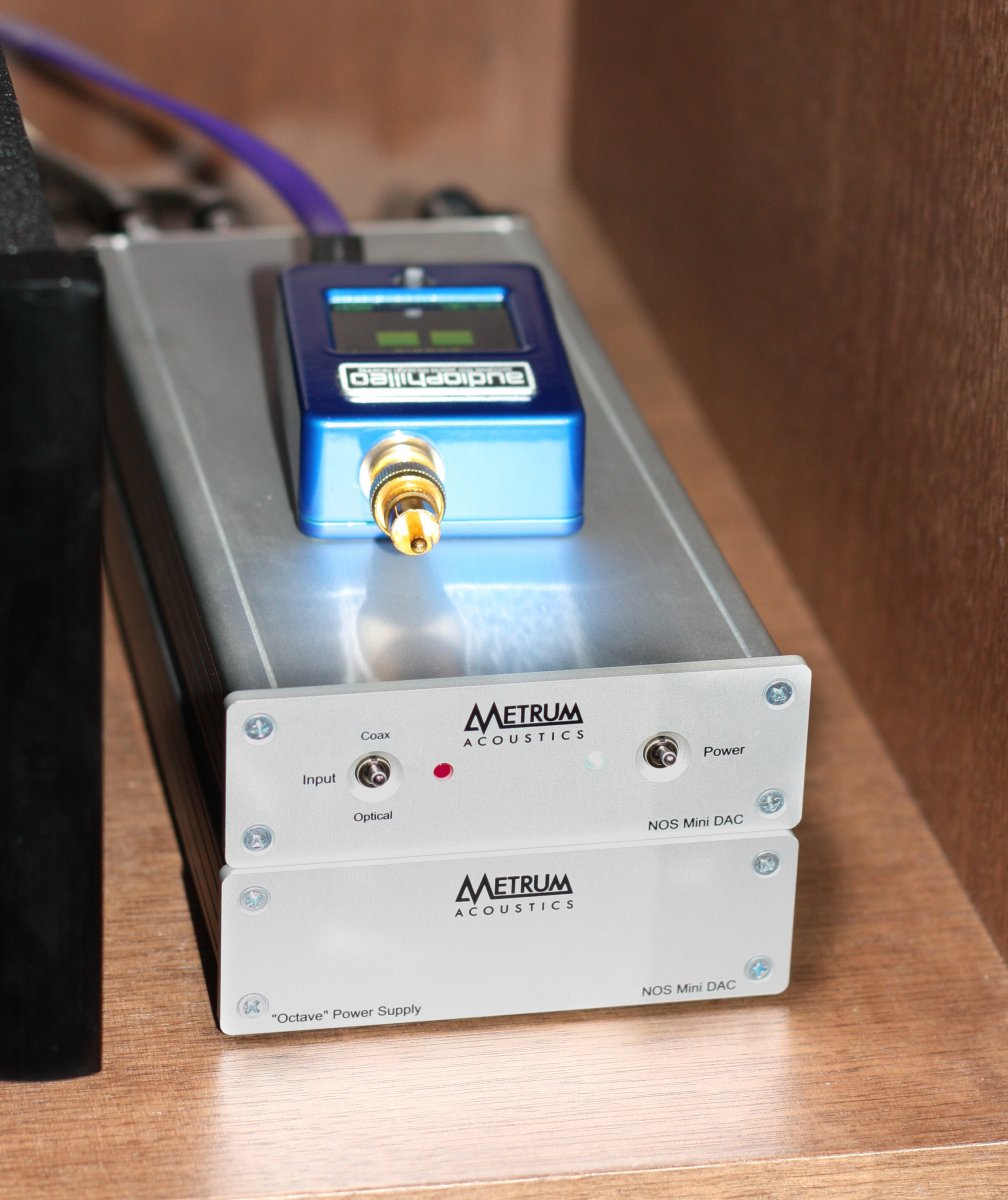 RELIST - Metrum Acoustics Octave NOS Mini DAC + Audiophilleo 1 - Stereo ...