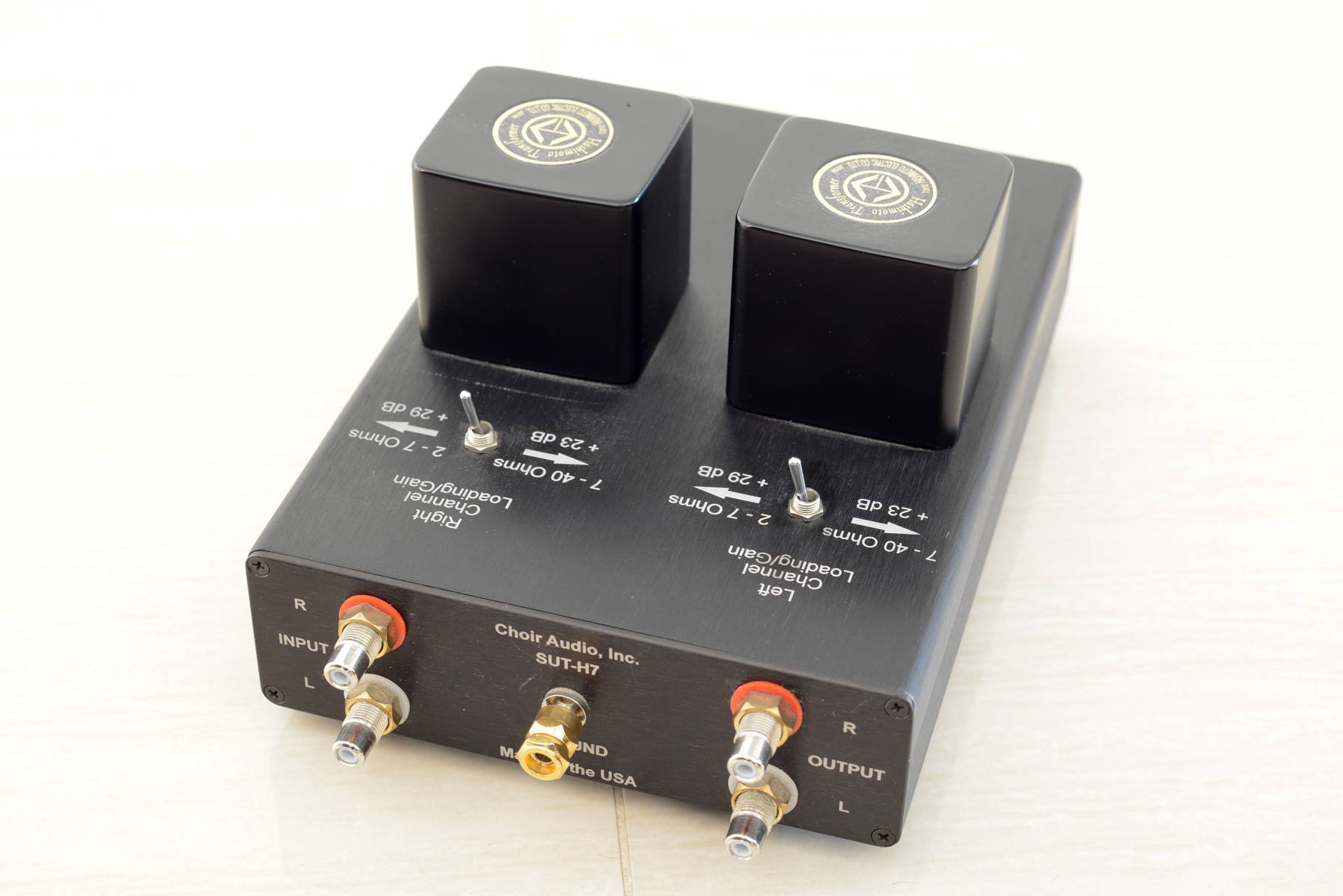 WITHDRAWN OR RELISTED: FS: Choir Audio SUT-H7 MC Step Up Transformer ...