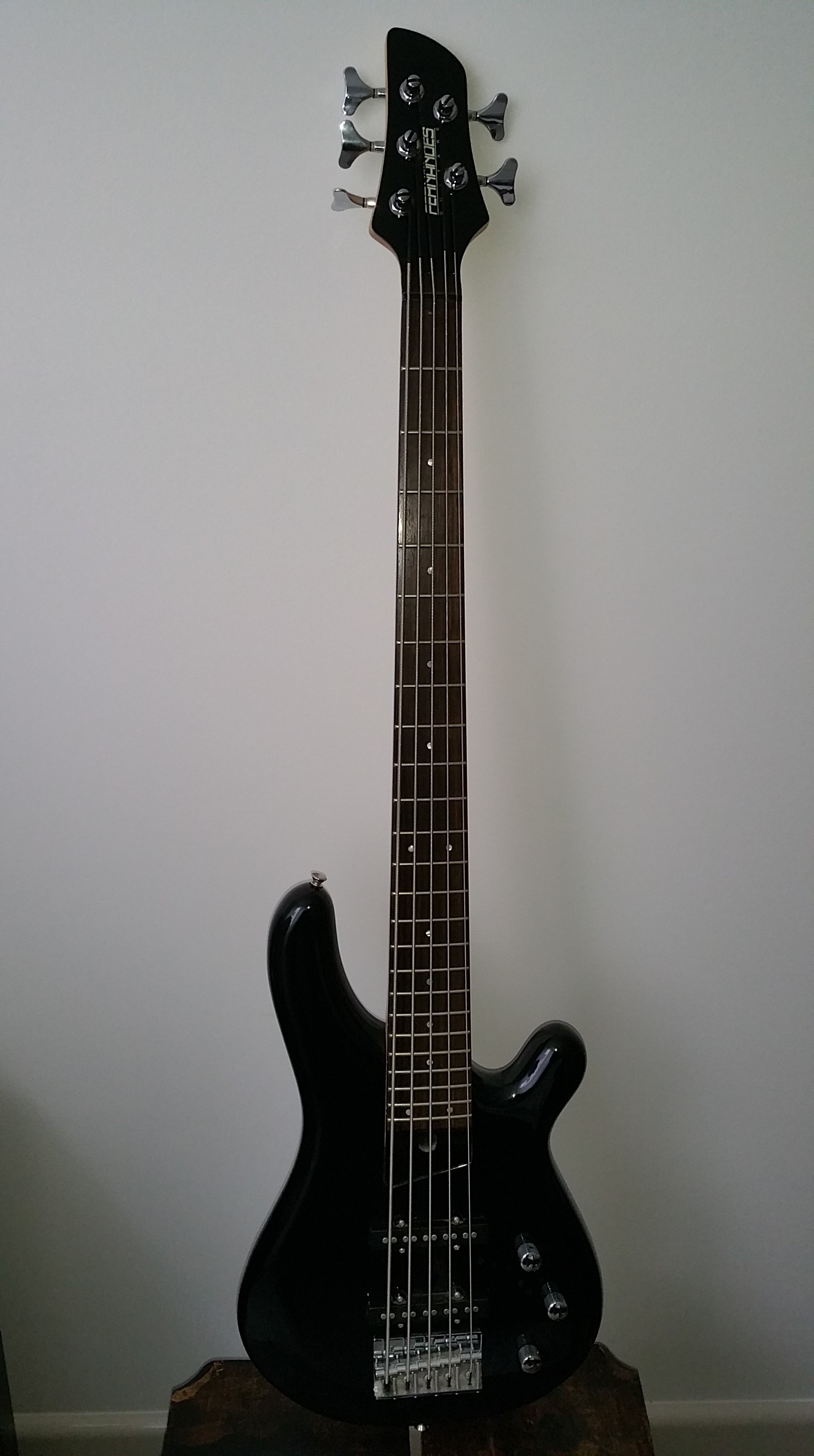 SOLD: FS: Fernandes Gravity 5-String Electric Bass (9.5/10 ...