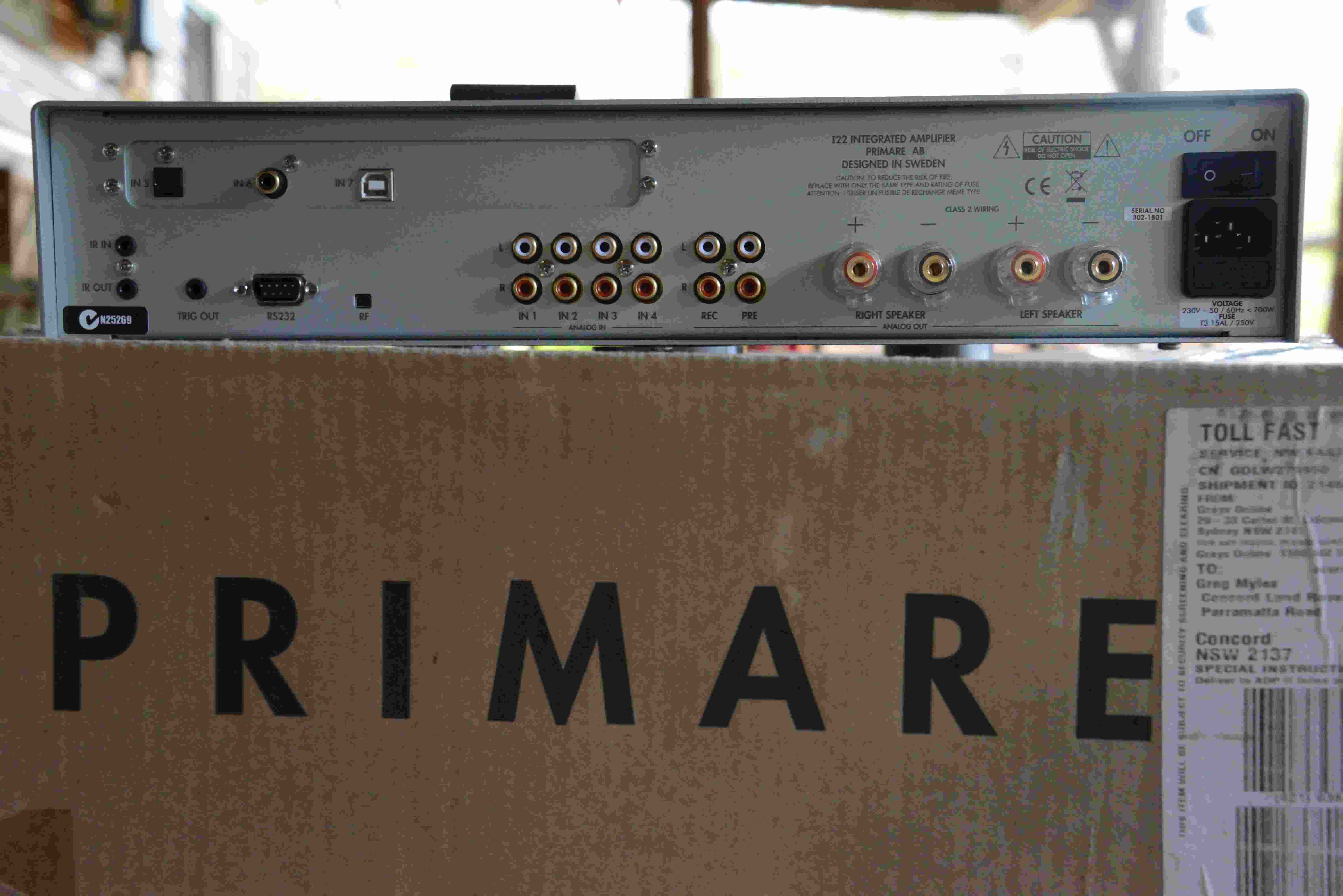 FS: Primare i22 Integrated amplifier with dac module PRICE DROP ...