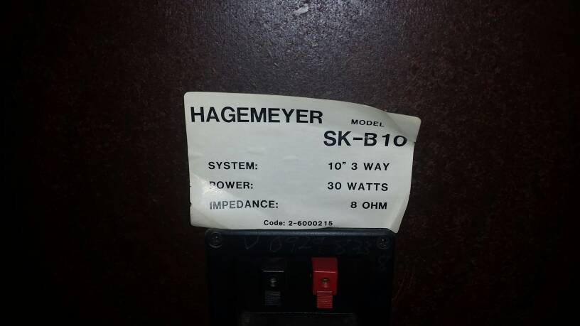 [Mel] Hagemeyer SK B10 - free - Stereo, Home Cinema, Headphones ...