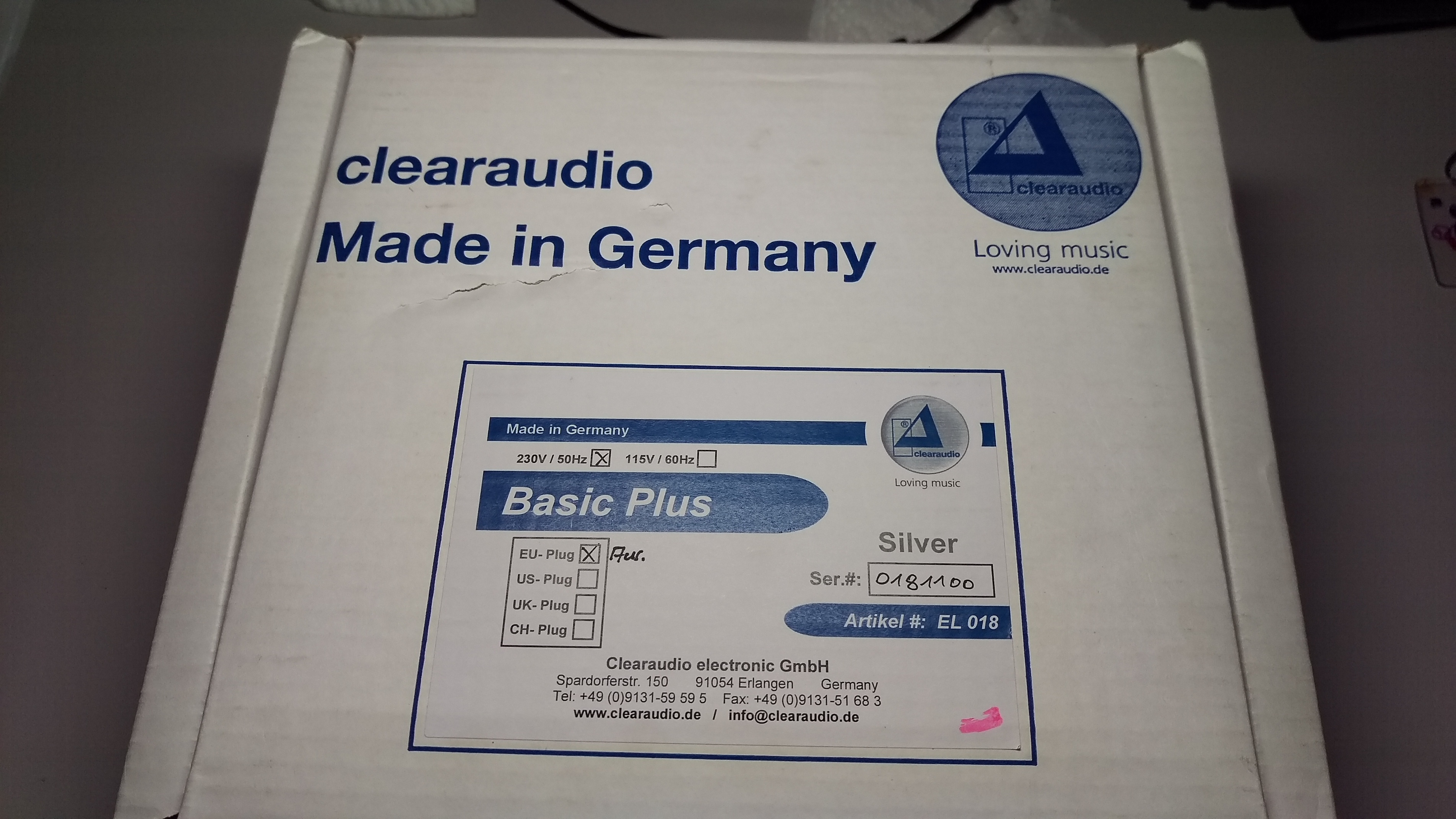 FS: Clearaudio Basic Plus (Phono stage) - Stereo, Home Cinema ...