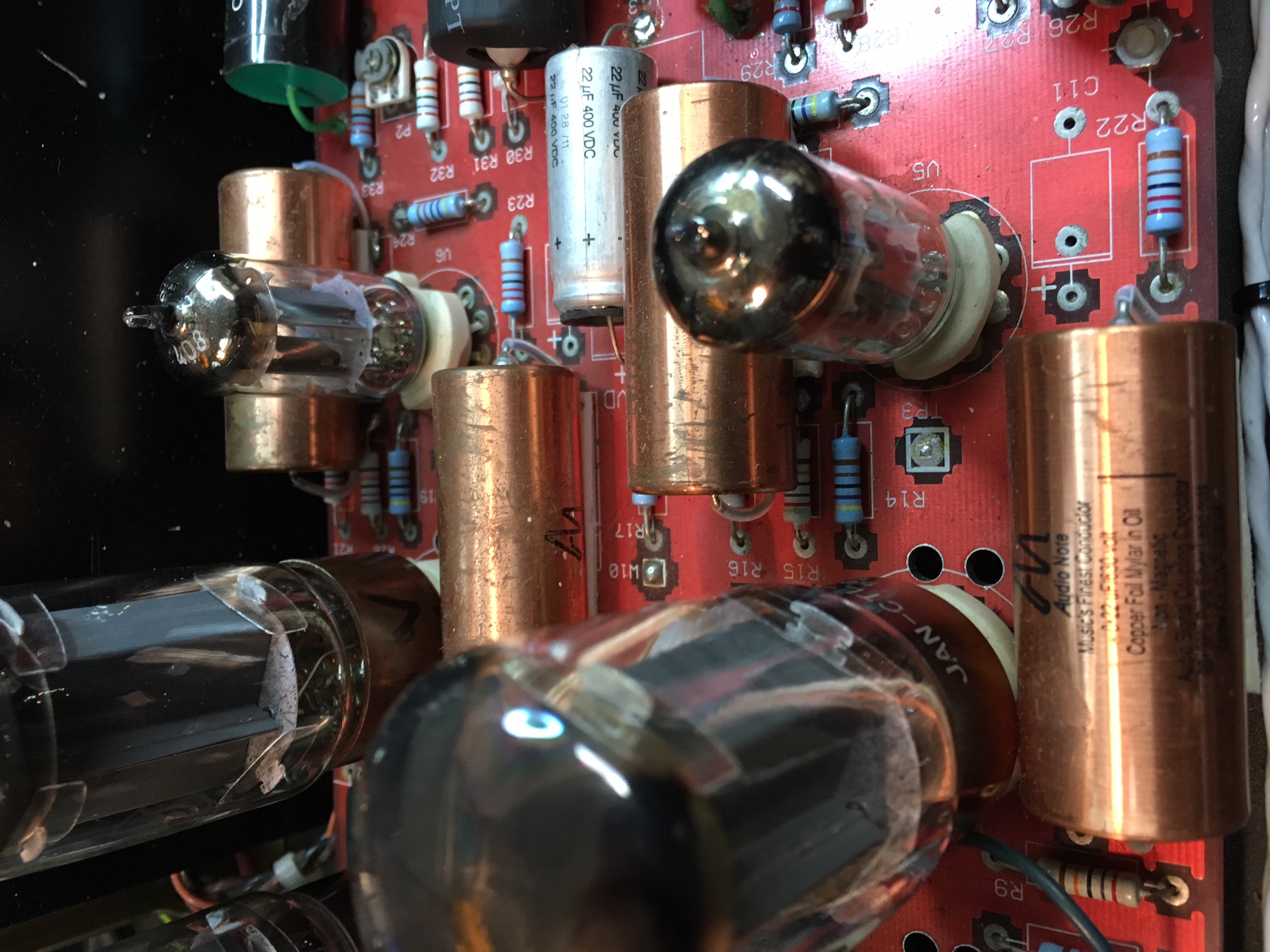 Audio Note P2 integrated amp with lots of nice upgraded parts - Stereo ...