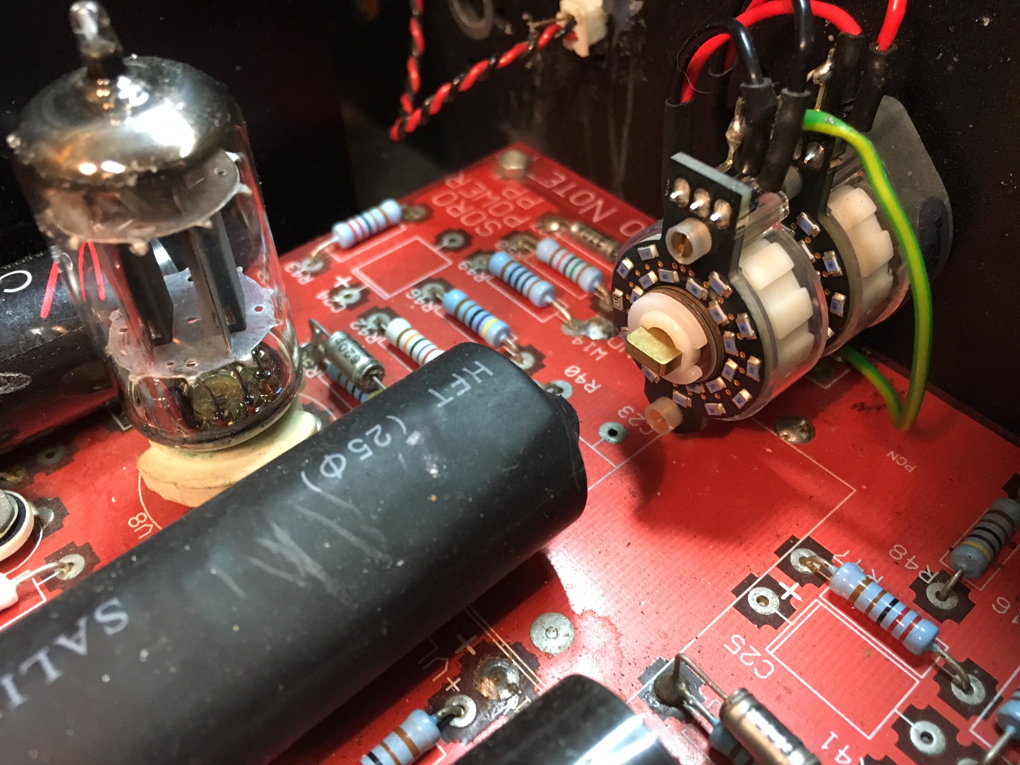 Audio Note P2 integrated amp with lots of nice upgraded parts - Stereo ...