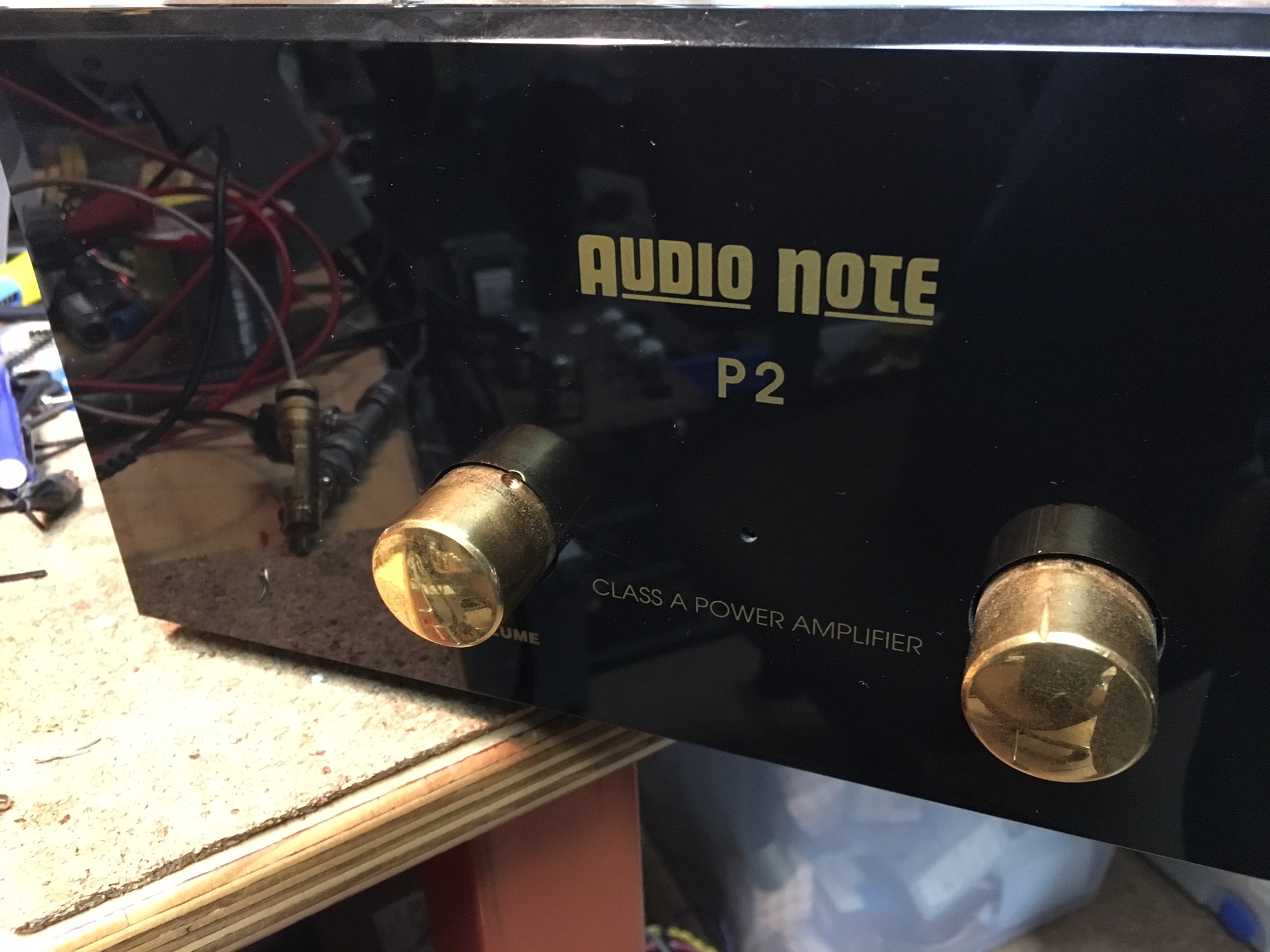 Audio Note P2 integrated amp with lots of nice upgraded parts - Stereo ...
