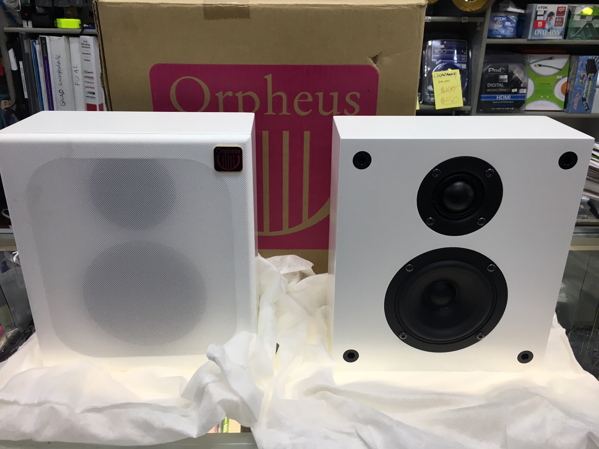 FS: ORPHEUS ECHIDNA SURFACE MOUNT SPEAKERS - Stereo, Home Cinema ...