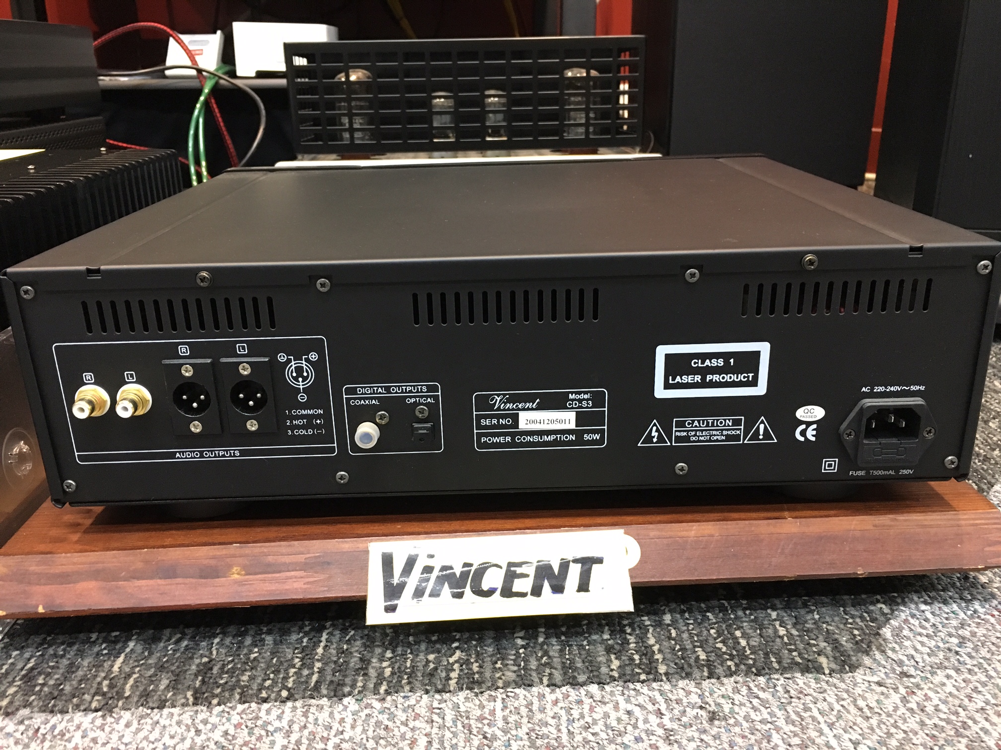 FS: VINCENT CD-S3 CD PLAYER |﻿ Stereo, Home Cinema, Headphones Components