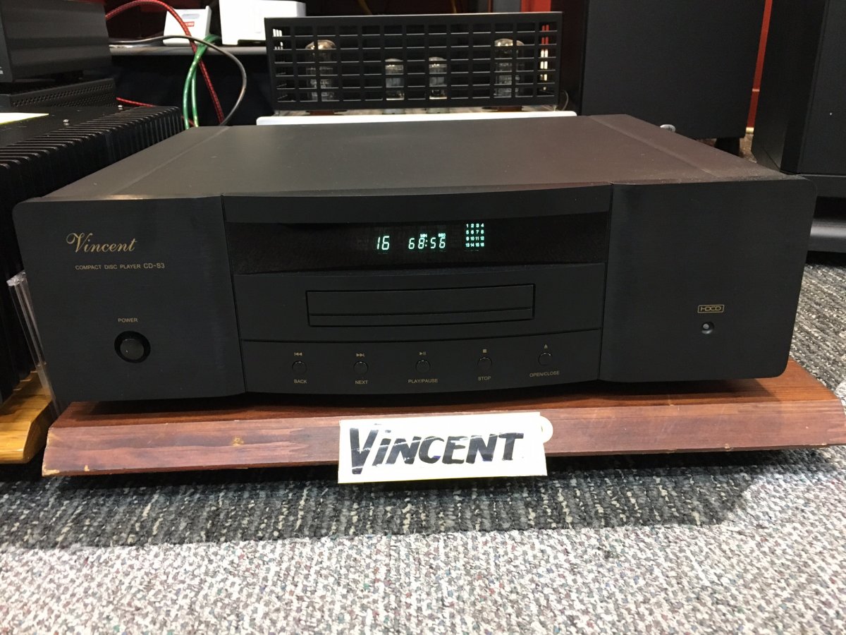FS: VINCENT CD-S3 CD PLAYER - Stereo, Home Cinema, Headphones ...