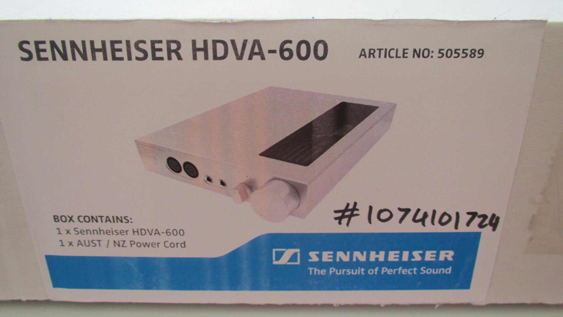 FS: Sennheiser HDVA 600 Headphone Amplifier |﻿ Stereo, Home Cinema ...