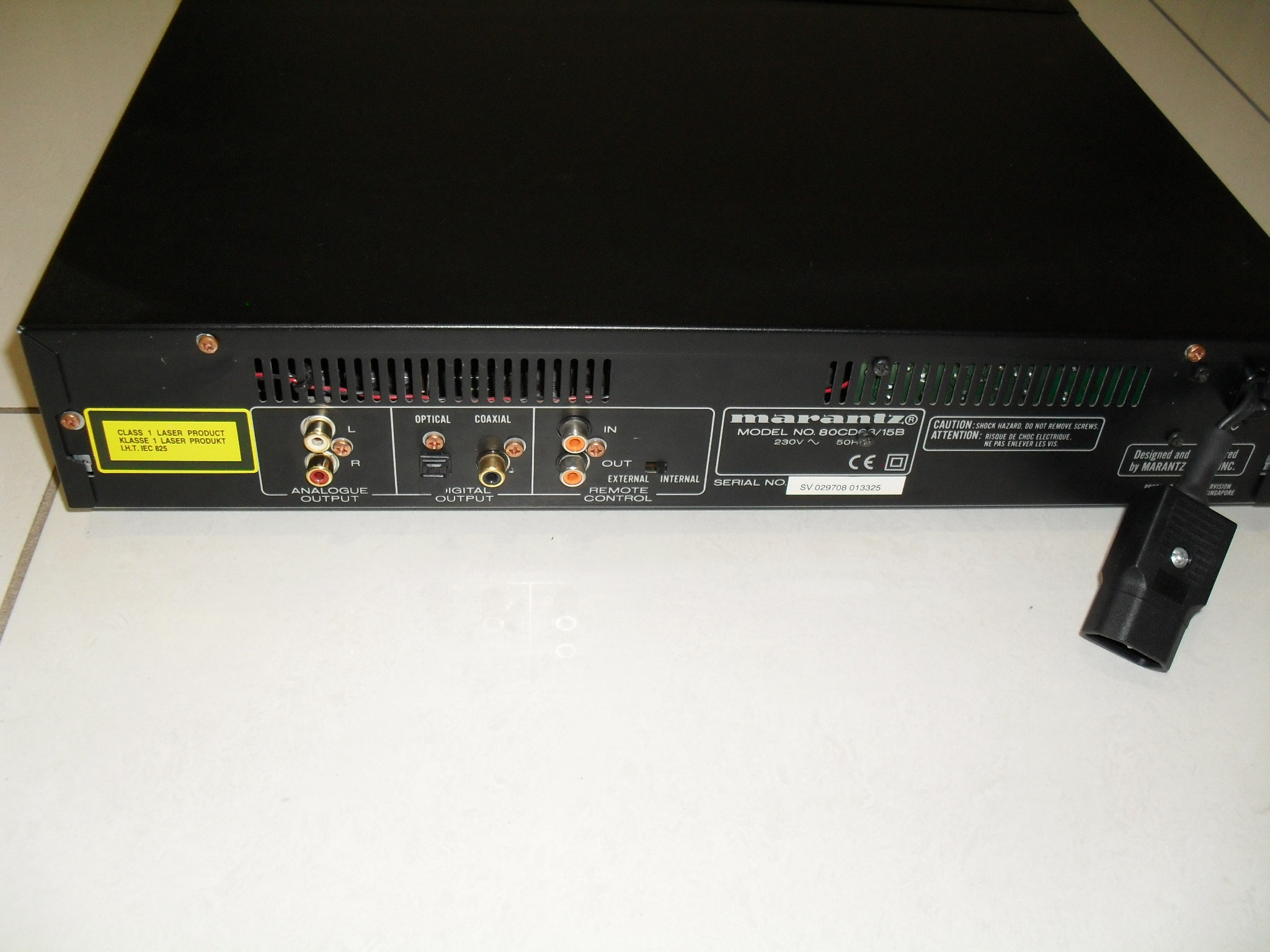 FS: Marantz CD63SE with Trichord Research Clock 4 and Power Supply ...