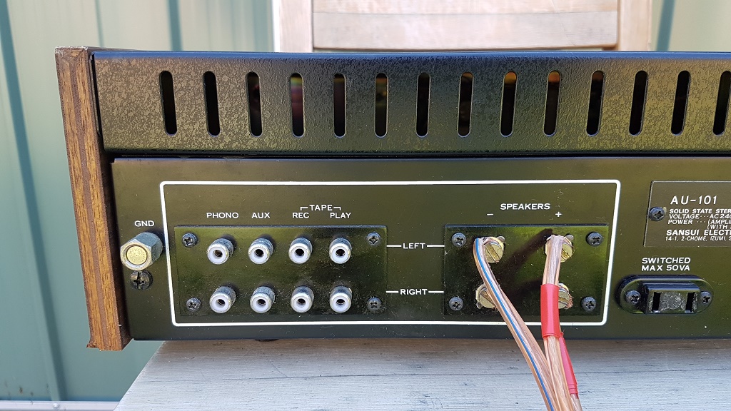 FS: Sansui AU-101 amplifier - Stereo, Home Cinema, Headphones ...
