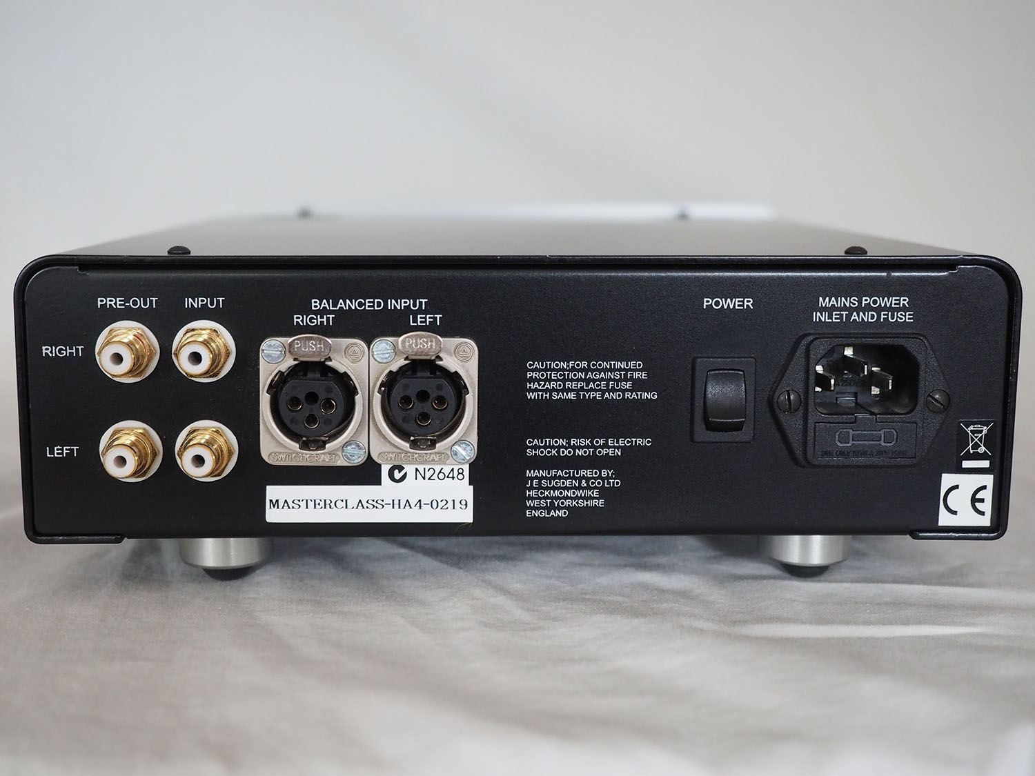 FS: Sugden Masterclass HA-4 Headphone Amp - Stereo, Home Cinema ...