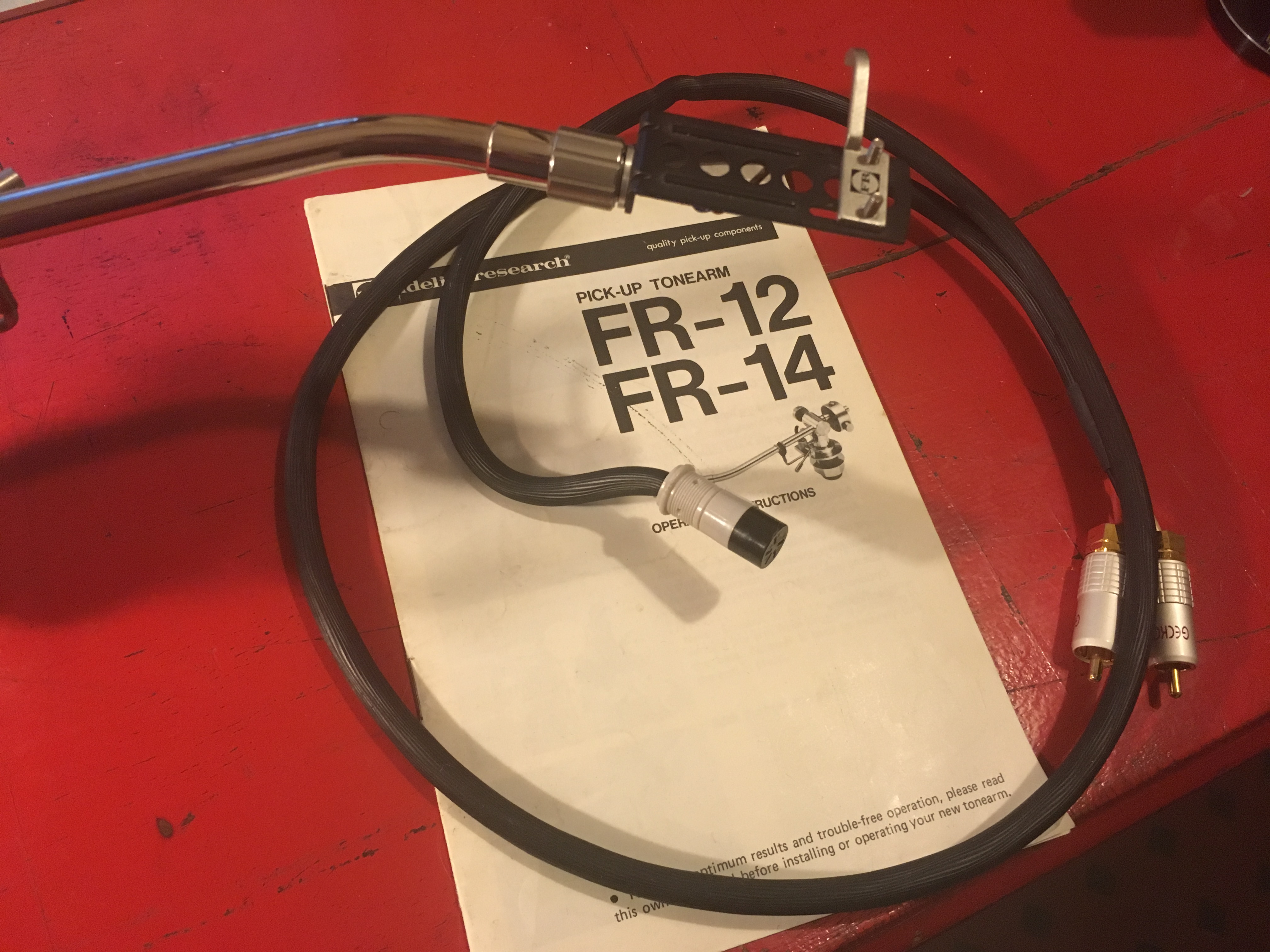 FIDELITY RESEARCH FR12 Tonearm - Stereo, Home Cinema, Headphones ...