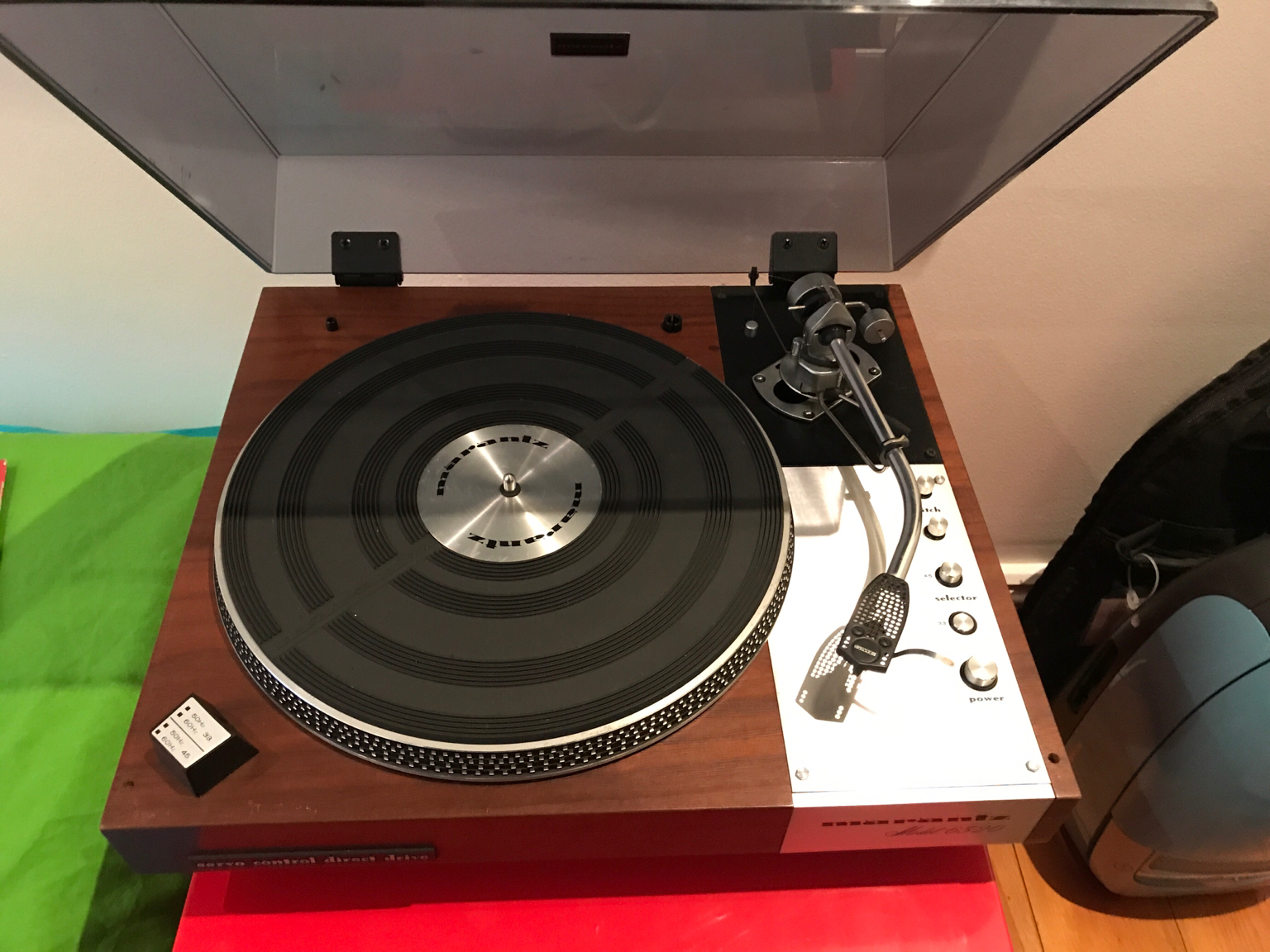 Price drop!Marantz 6320 Turntable with SME Tonearm - Stereo, Home ...