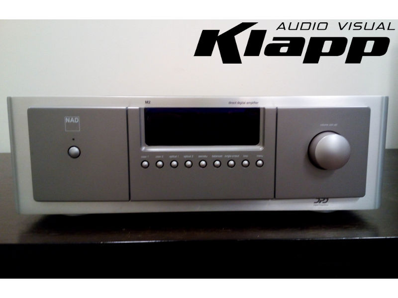 NAD Master Series M-2 Direct Digital Amplifier - M2 SILVER - Ex Demo ...