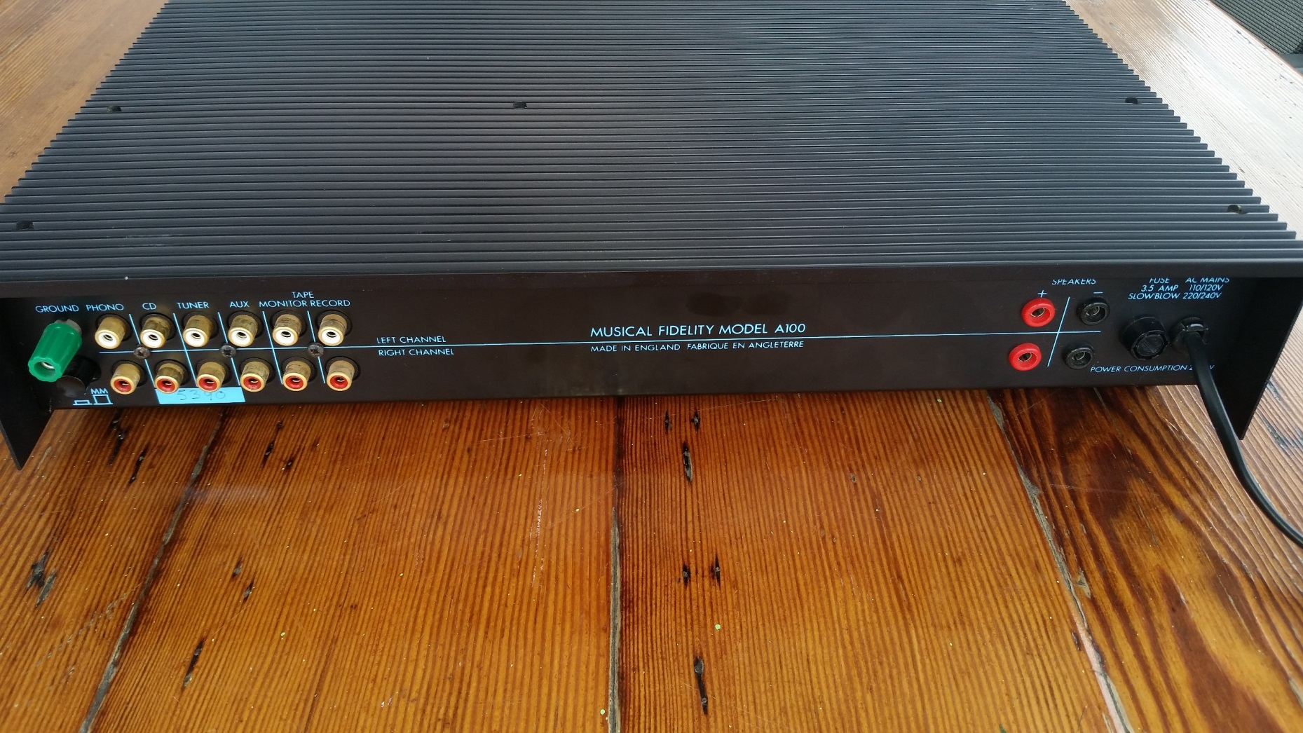 FS: Musical Fidelity A100-X - Class A Integrated Amp - Stereo, Home ...