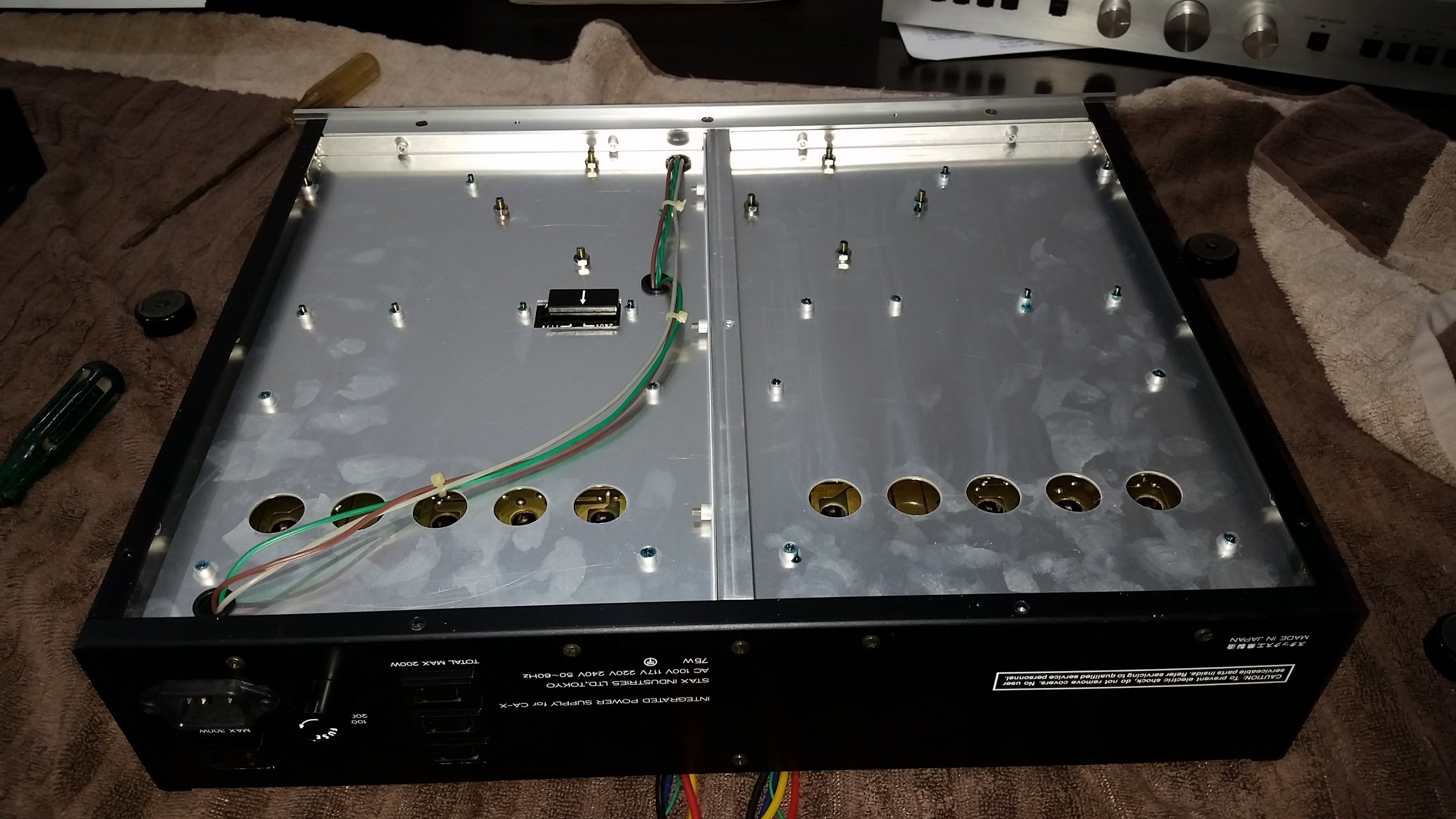 My new Stax Preamp. - Stereo Amplifiers & Pre-Amps - StereoNET